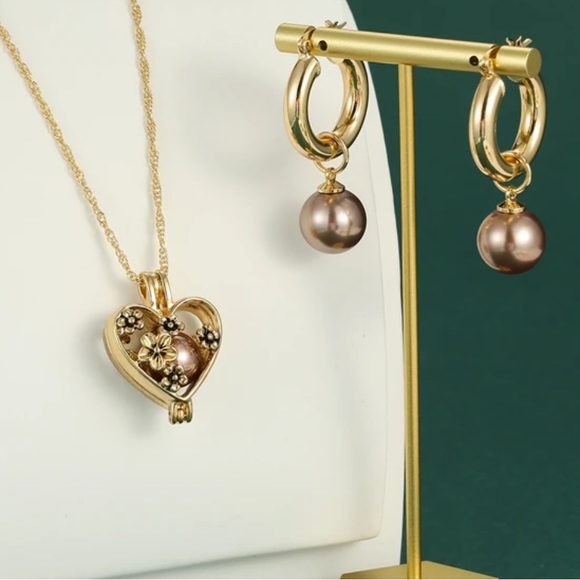 Jewelry | 6 New 18k Gold Plated Hawaiian Pearl Jewelry Set | Poshmark